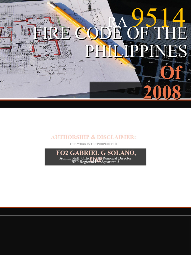 Fire Code of The PH | PDF | Stairs | Building Engineering
