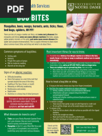 Schmidt Insect Sting Pain Index Chart | PDF