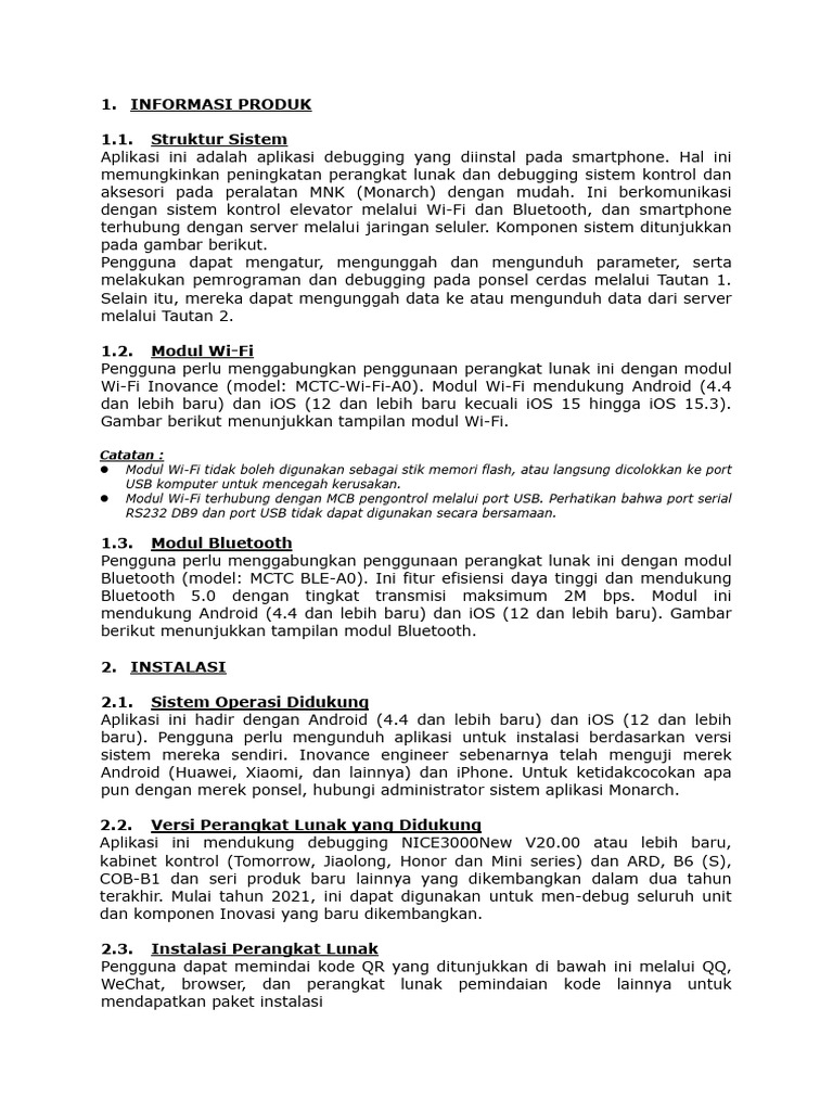 MNK Sofware Instruction | PDF | Bisnis | Teknologi & Rekayasa