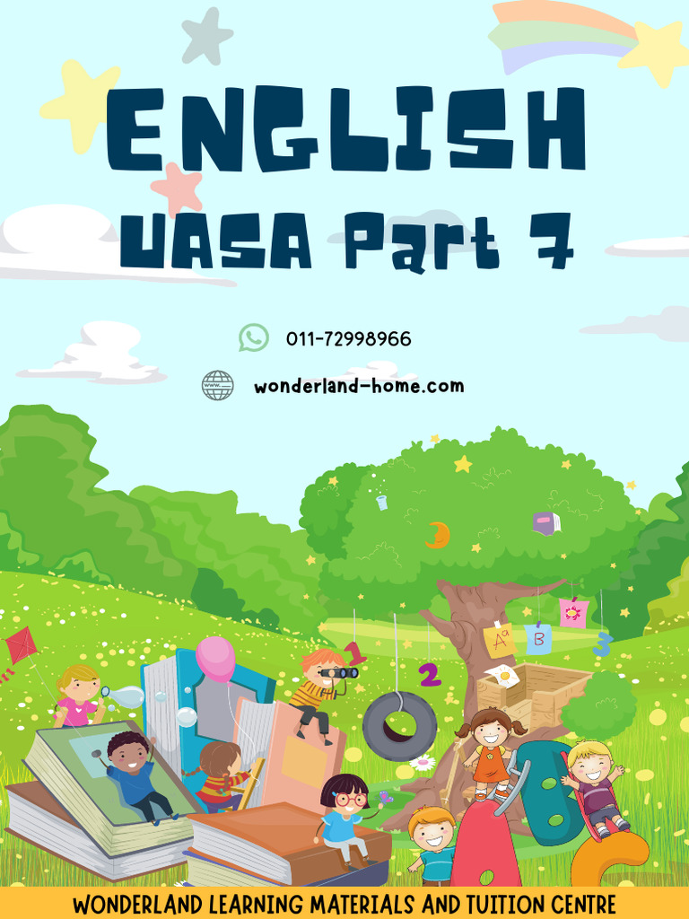 English Part 7 UASA | PDF | Healthy Diet | Nutrition