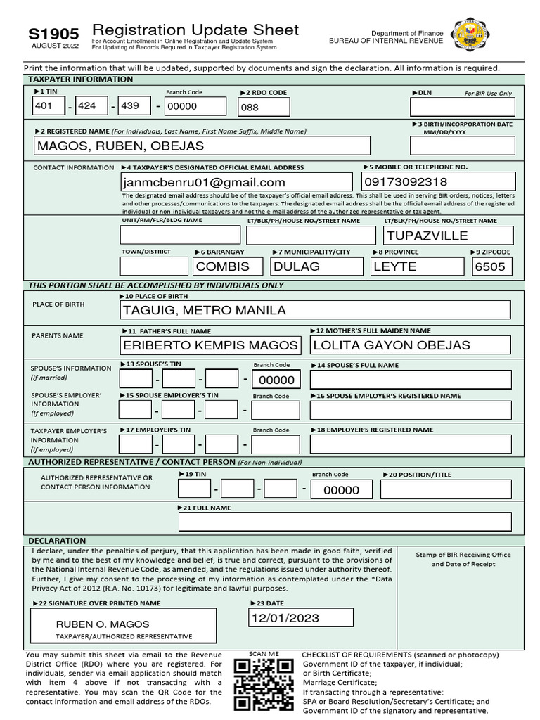 RMC No. 122-2022 S1905-RUS | PDF | Government