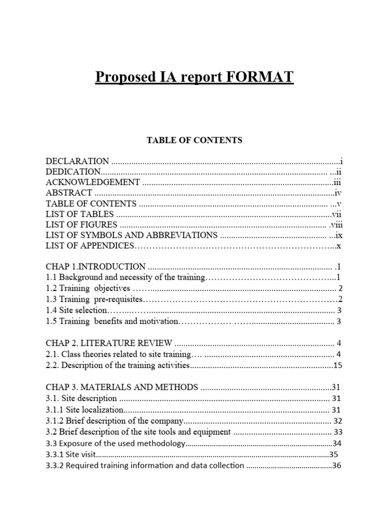 Industrial Attachment Report Structure | PDF | Computers | Technology ...