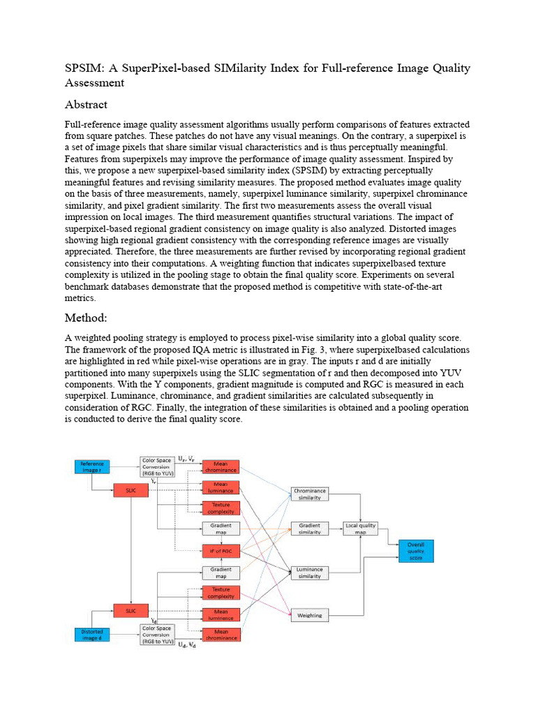 SPSIM | PDF | Image Segmentation | Computing