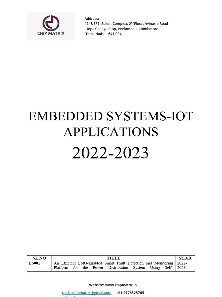 Embedded Title | PDF | Internet Of Things | Computer Science Embedded Title | PDF | Internet Of Things | Computer Science