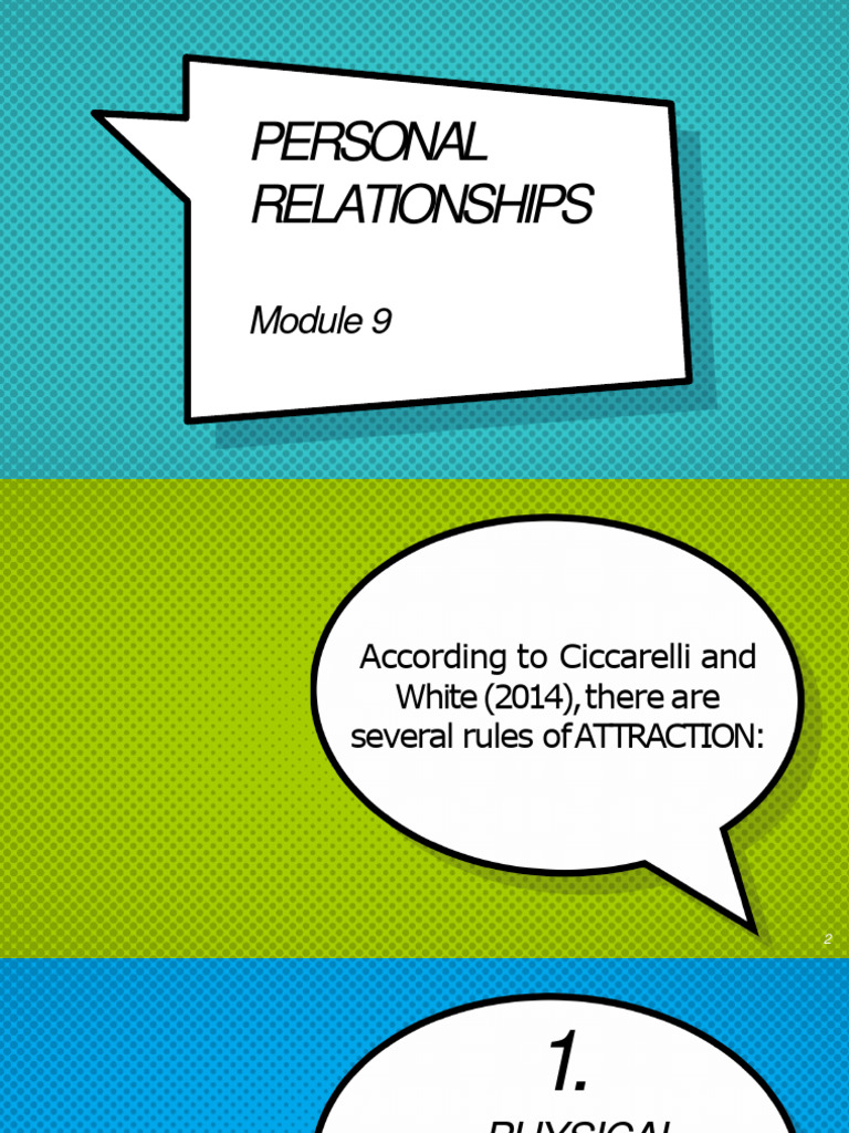 Module 9 Personal Relationships | PDF | Love | Sexual Intercourse