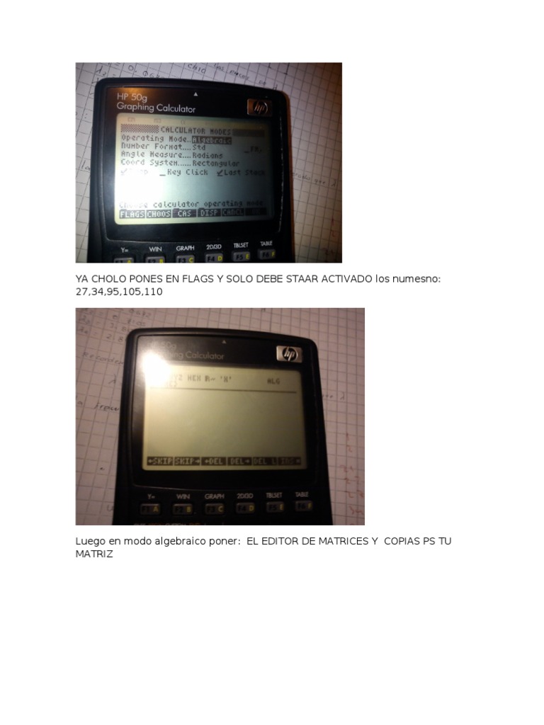 Matrices Landa | PDF