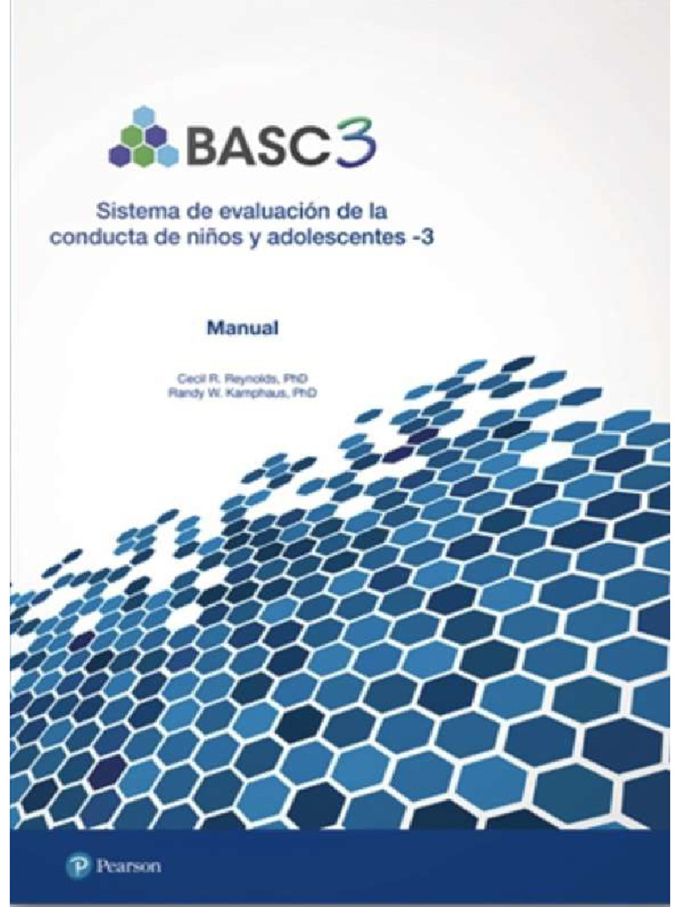 Manual (Extracto) BASC-3 | PDF