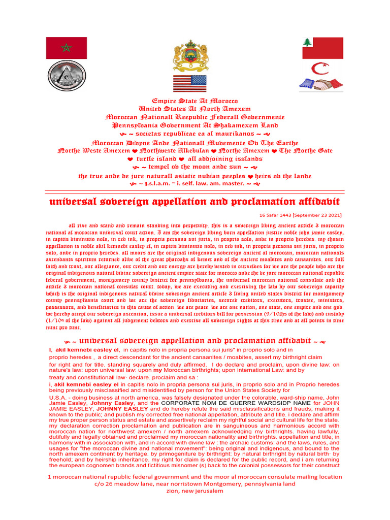 Appellation Proclamtion Declaration Change May 10 2023 Updated Feb 05 ...