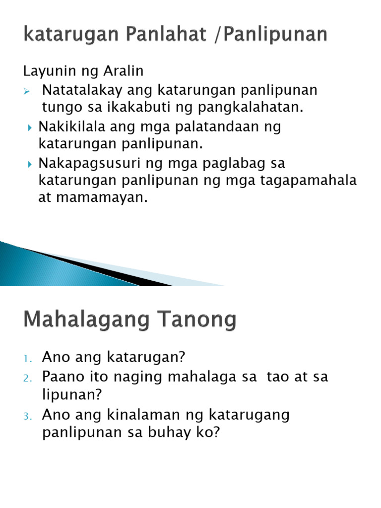 3RD Quarter Esp9 L1 | PDF