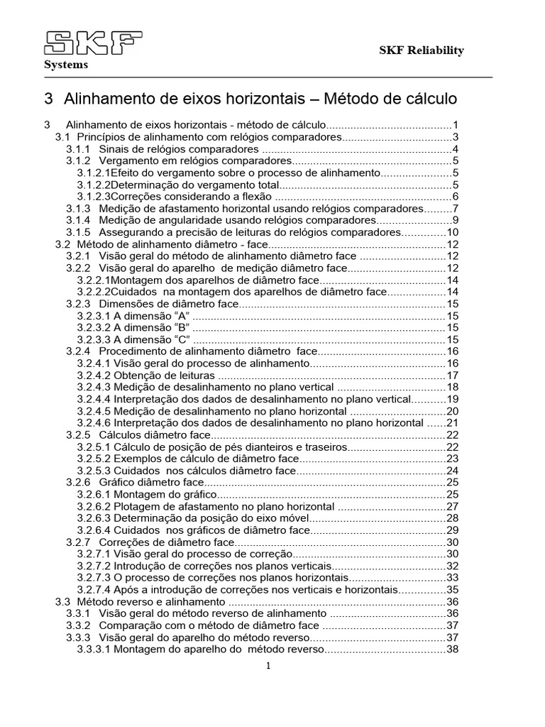 03-Alinhamento Horizontal de Eixos - Método de Calculo | PDF | Linha (Geometria) | Dimensão