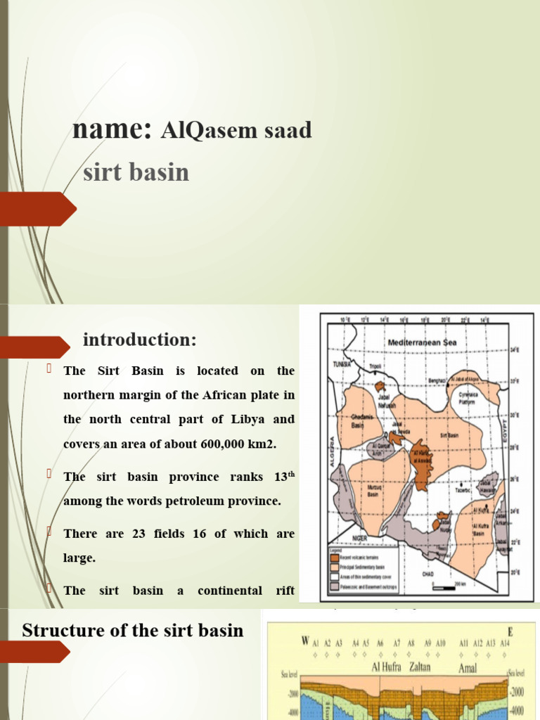Sirt Basin | PDF | Geology | Earth Sciences