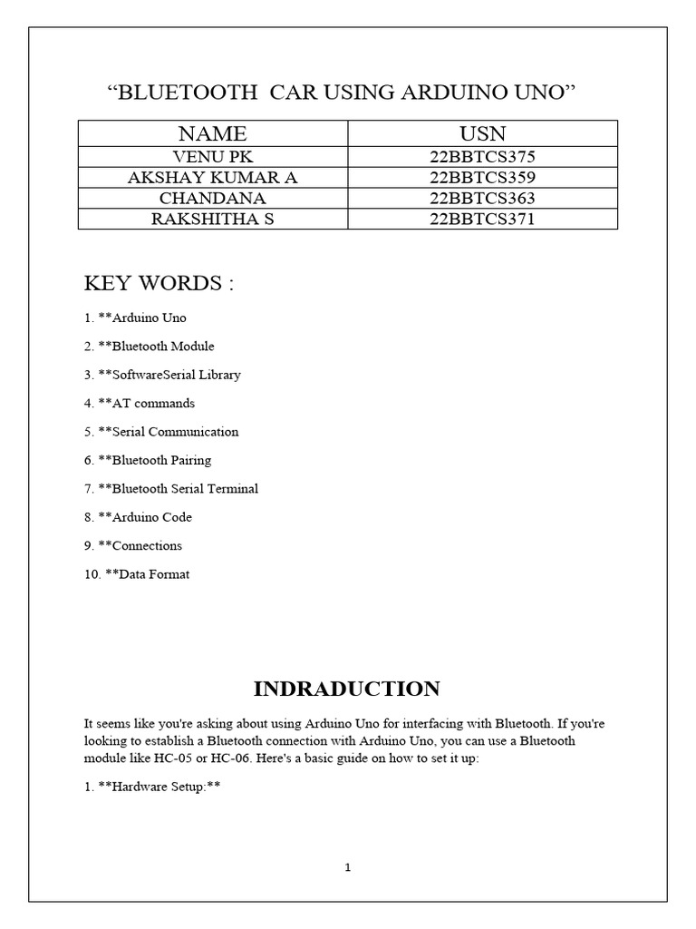 CODE | Download Free PDF | Arduino | Bluetooth