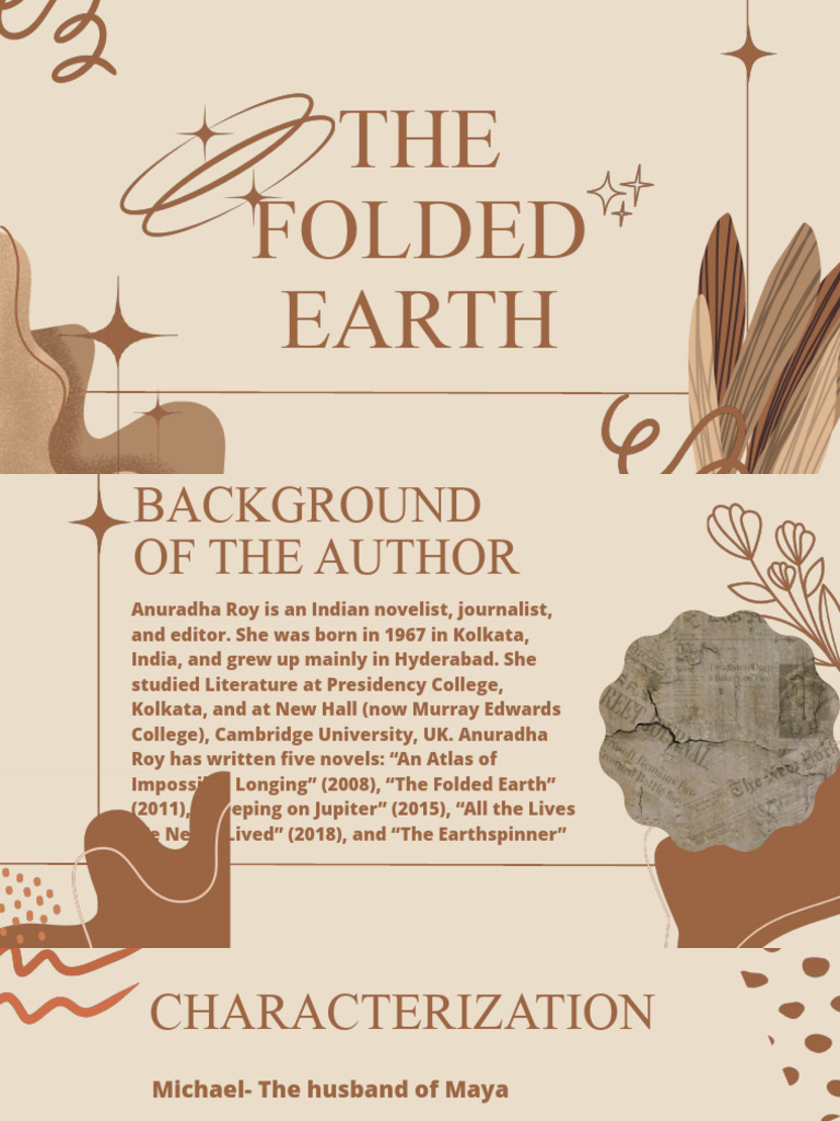 The Folded Earth: Love and Loss | PDF | Travel | Young Adult