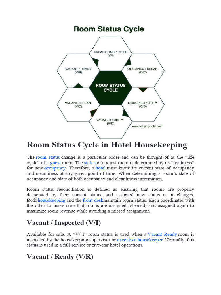 HouseKeeping Cycle | PDF