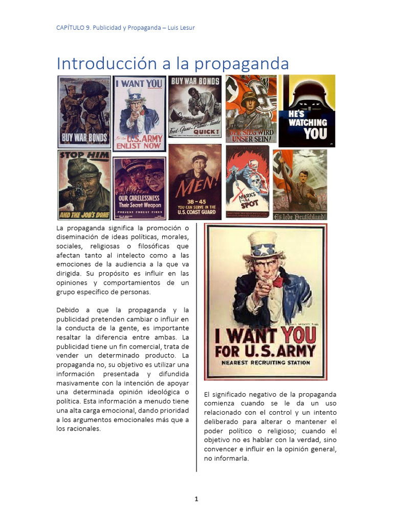 11 Principios de Propaganda de Goebbels | PDF | Propaganda | nazismo