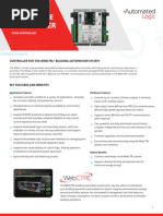 ECY-600 Series Controller Overview | PDF | Power Supply | Usb