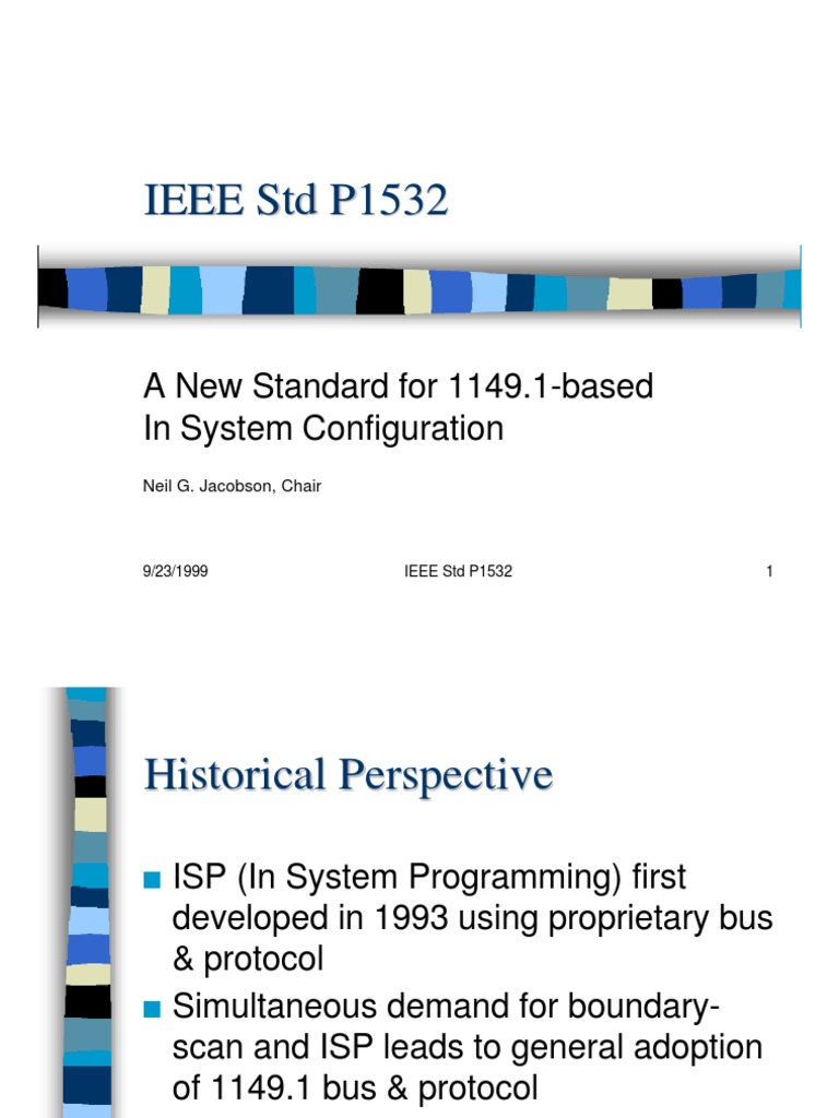 IEEE STD P1532 | PDF | Communications Protocols | Field Programmable ...