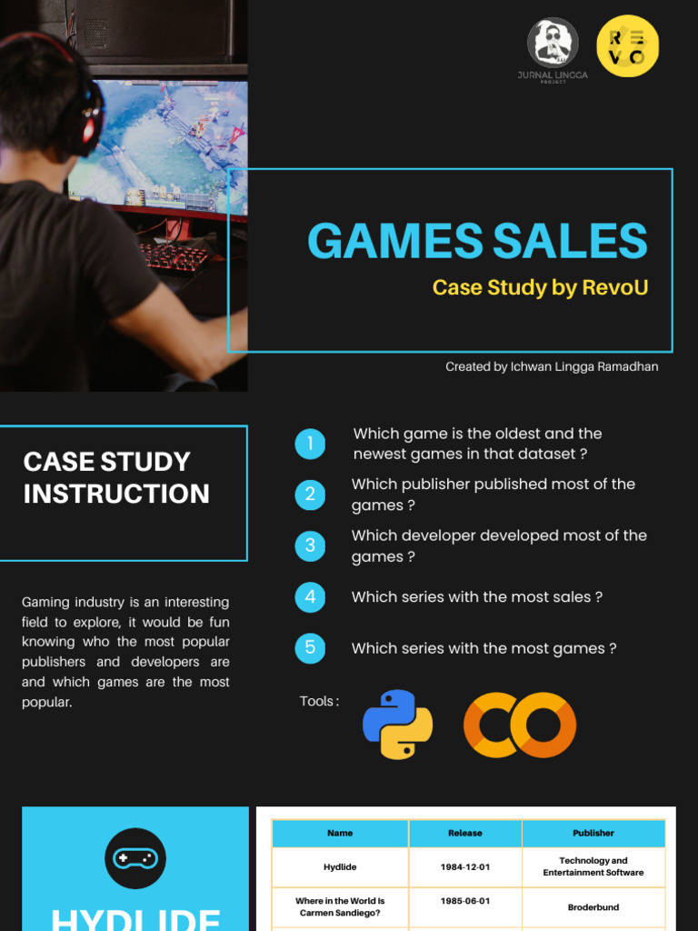 Data Visualization - Games Sales | Download Free PDF | Video Game ...