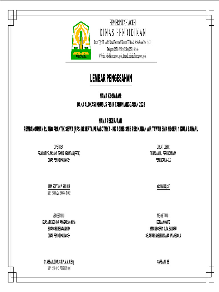 Pembangunan RPS SMK Kuta Baharu | PDF