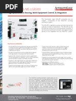 EBMGR-2 Catalog Sheet | PDF | Touchscreen | Ethernet
