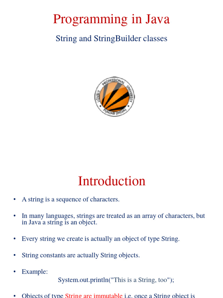 Strings | PDF | String (Computer Science) | Class (Computer Programming)