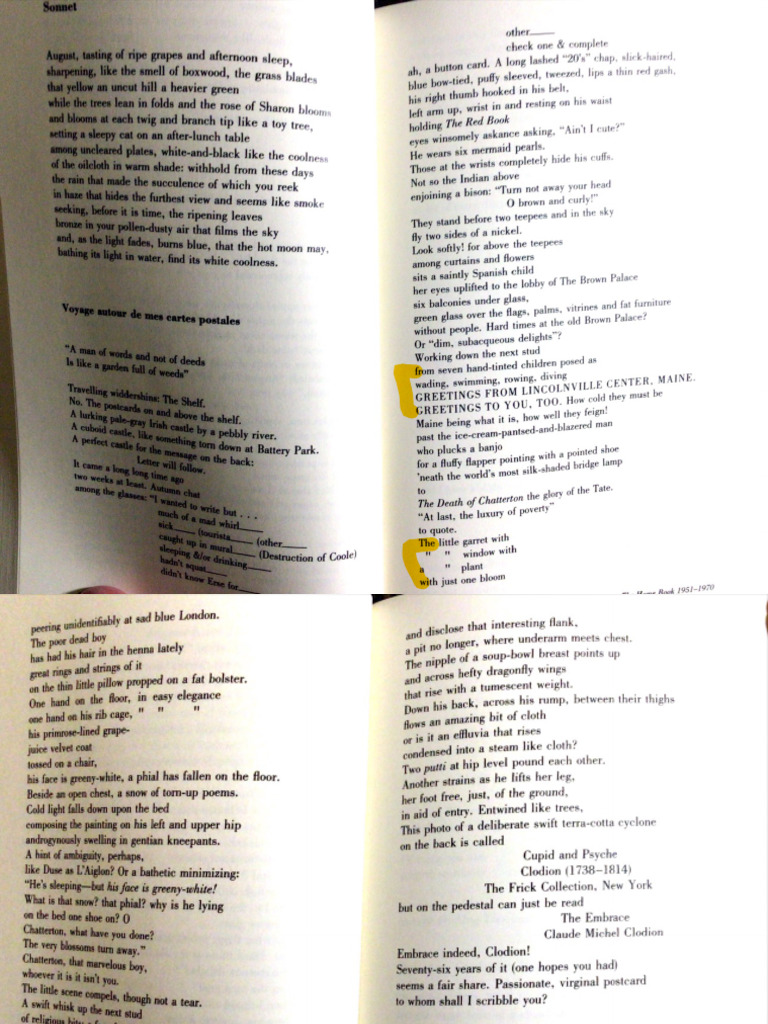 Schuyler Poems | PDF