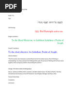 Guide to Writing Exegetical Papers | PDF | Exegesis | Sermon