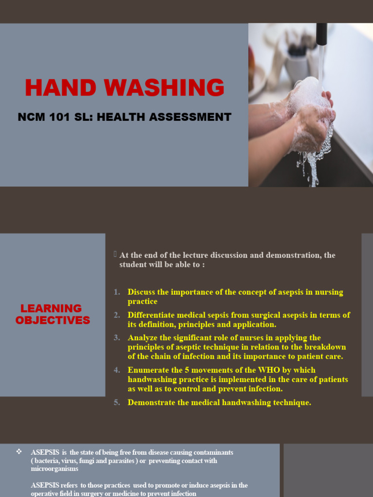 A Sepsis | PDF | Hand Washing | Surgery