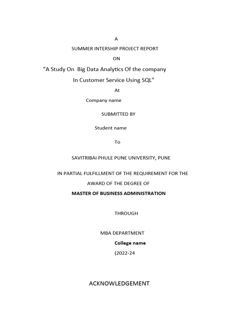 SQL Report | PDF | Data Analysis | Analytics