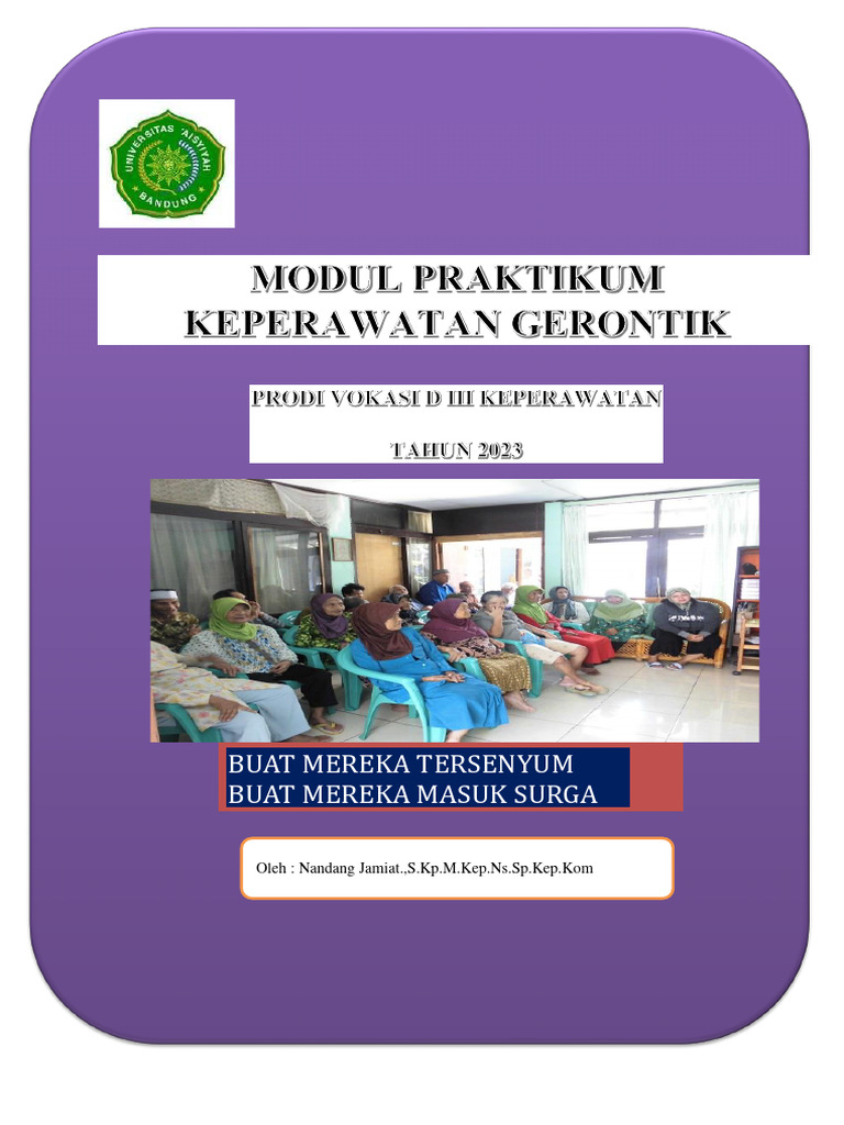 Modul Praktikum Keperawatan Gerontik | PDF