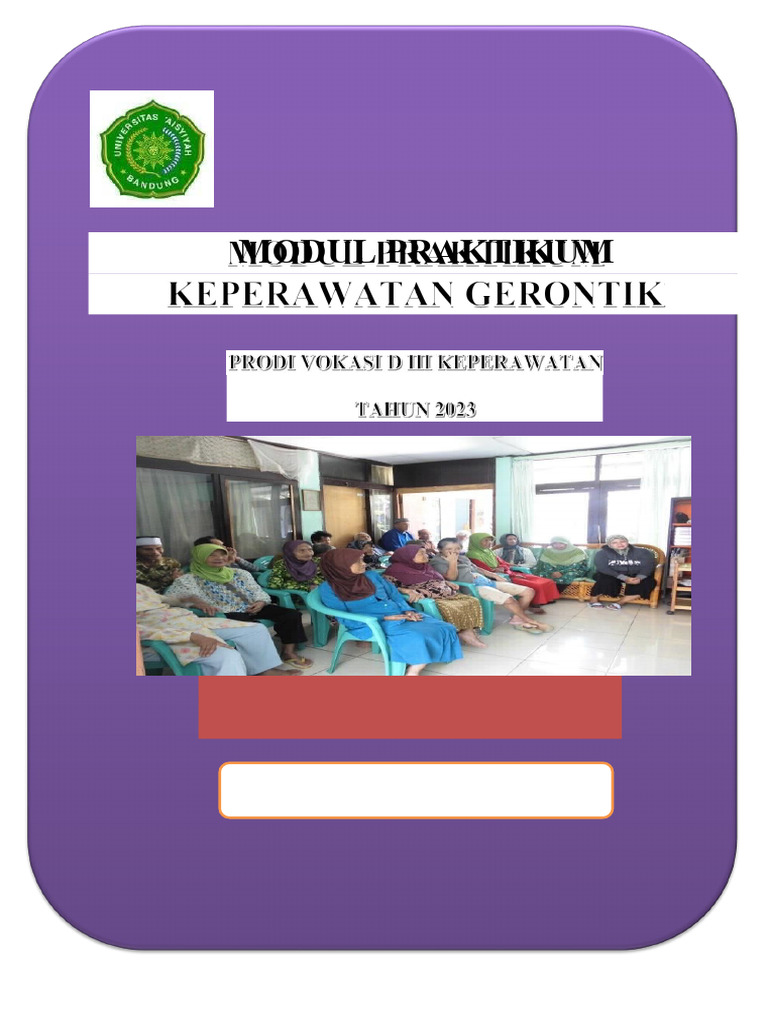 Modul Lengkap Praktikum Gerontik D3 KEP 2023 - PRODI D3 KEP | PDF