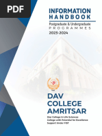 Aeel Information Handbook 2025 | PDF | University And College Admission