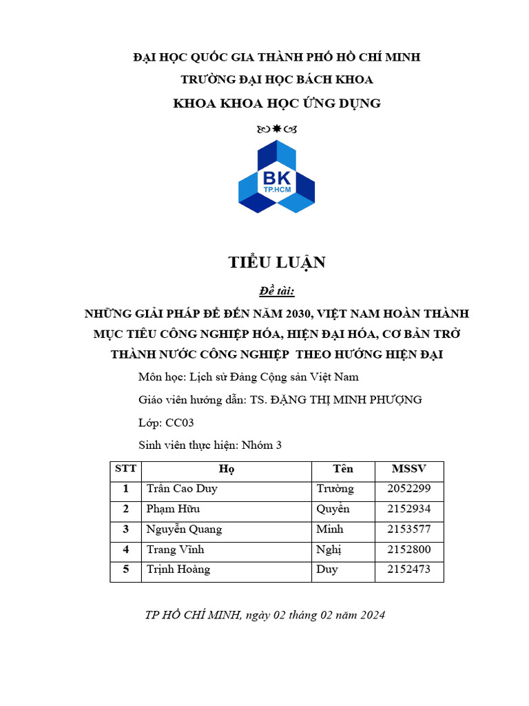 Nhóm 3 - CC06 - BTL | PDF