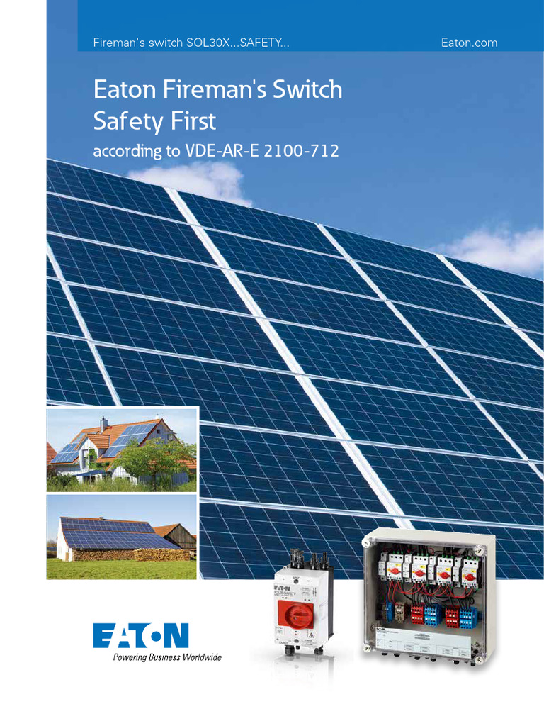 Eaton Fireman Switch Safety First Sol30x Flyer fl003001 en Us | PDF ...