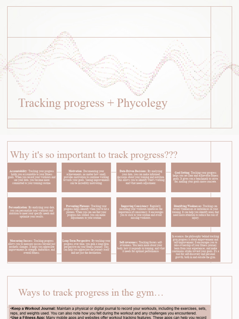 Tracking Progress | PDF | Physical Fitness | Dieting