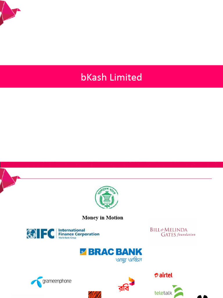 Bkash Presentation | PDF | Economies | Money