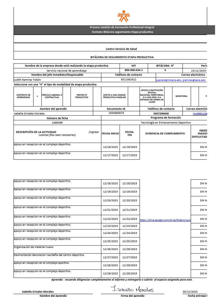 Isabella Morales Bitacora 5 | PDF
