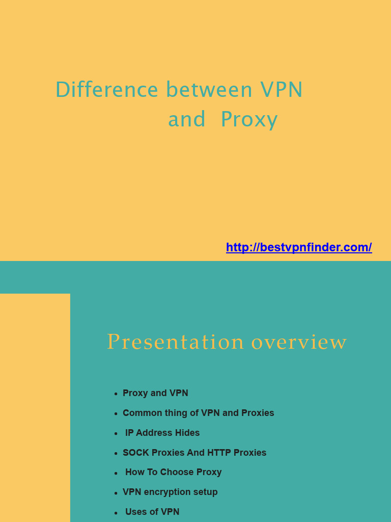 Difference Between VPN An 8828915 | PDF | Virtual Private Network | Proxy Server