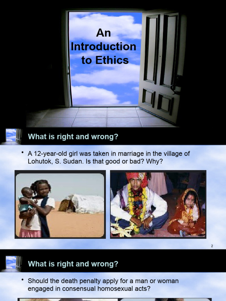 Ethics: Understanding Right and Wrong | PDF | Morality | Coercion