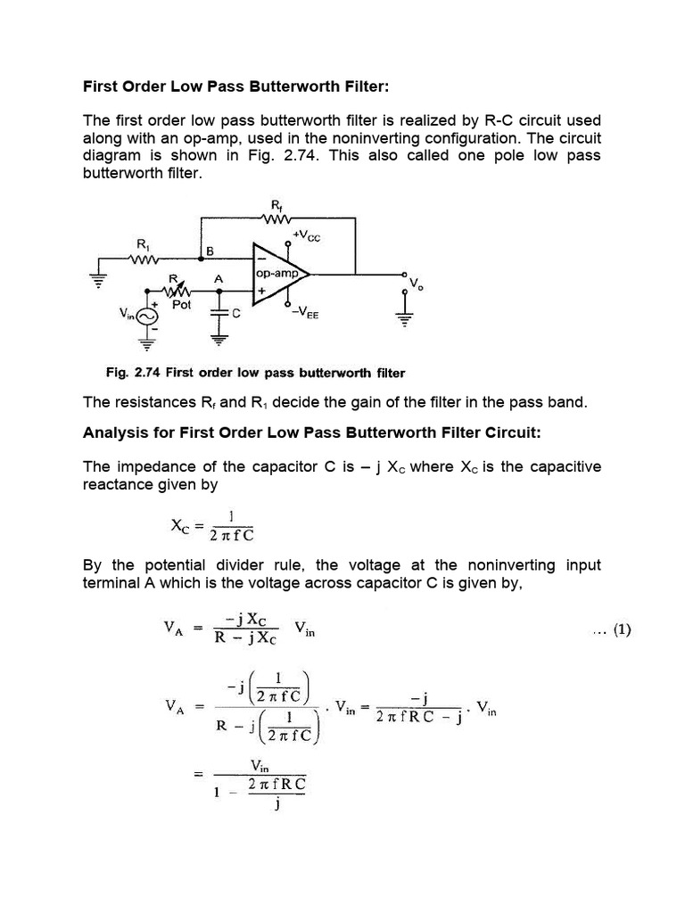 Module 4 Filter | PDF | Low Pass Filter | Electronic Filter