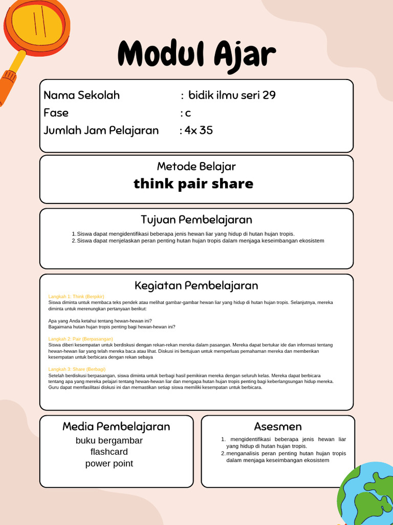 Modul Ajar Tps | PDF
