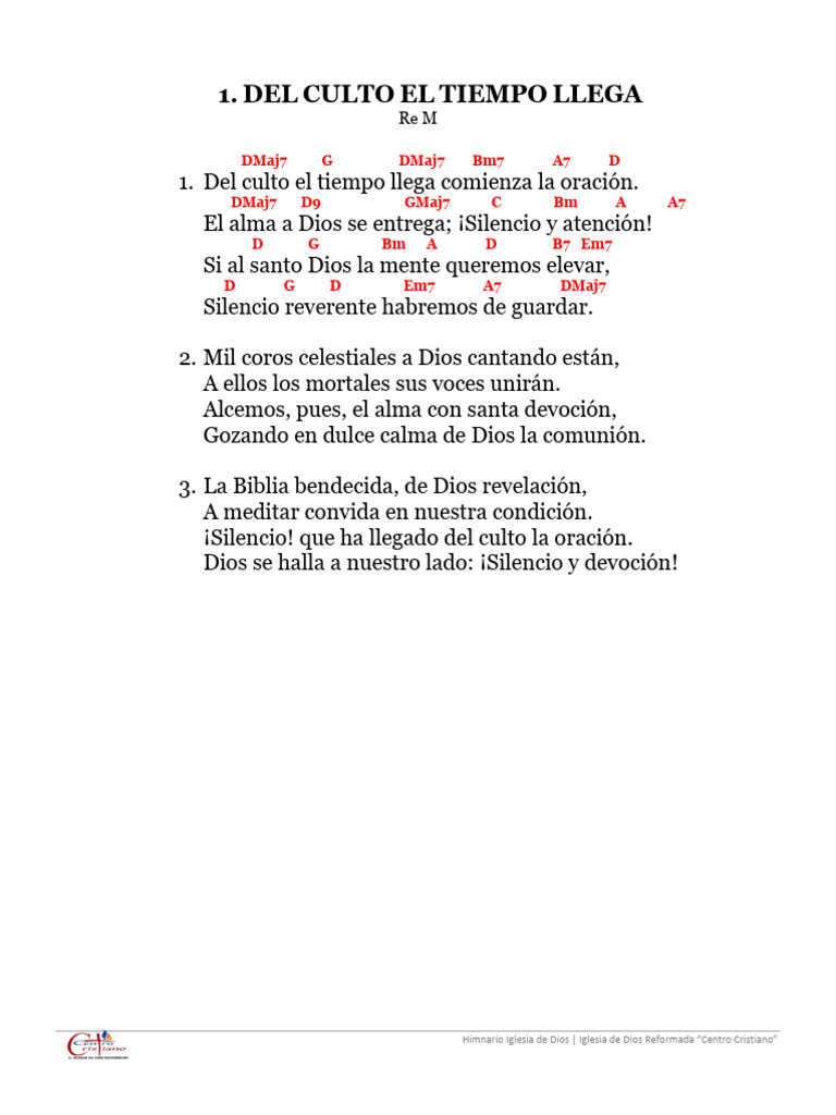 Himnos Iglesia de Dios 2023 (1881890811) (Replica) | PDF | Cristo (título) | Jesús