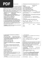 Slovesá - Tematický Test | PDF