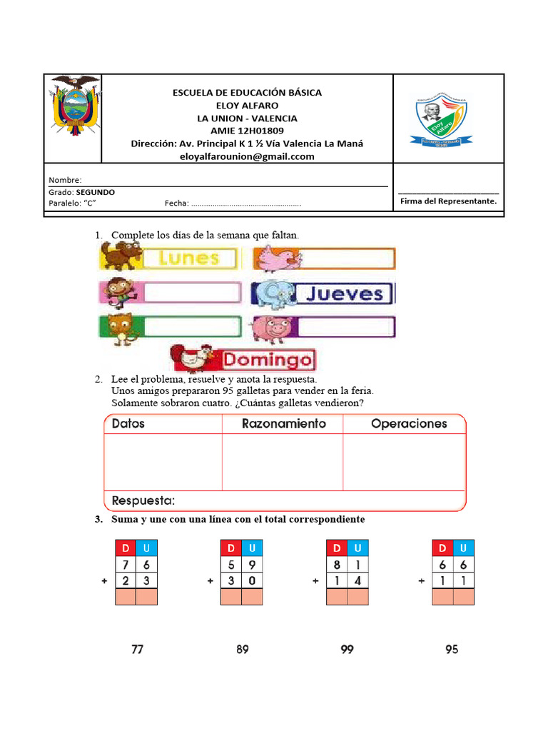MATEMATICAS, 3er Trimestre | PDF