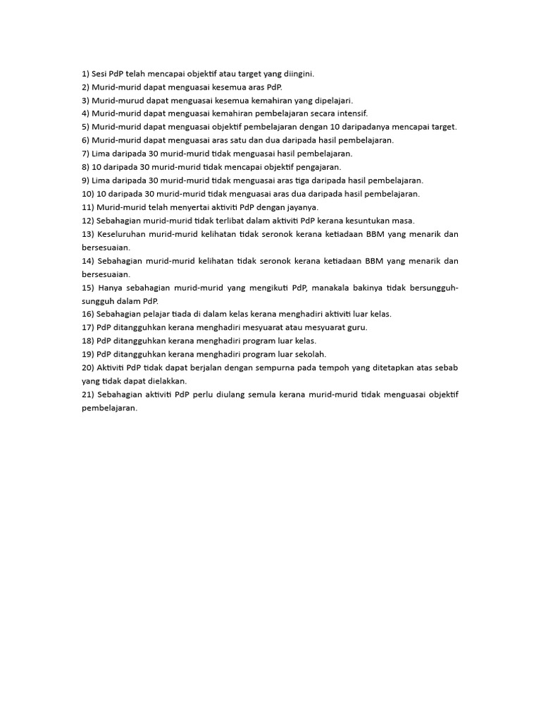 Contoh Tulisan Refleksi | PDF