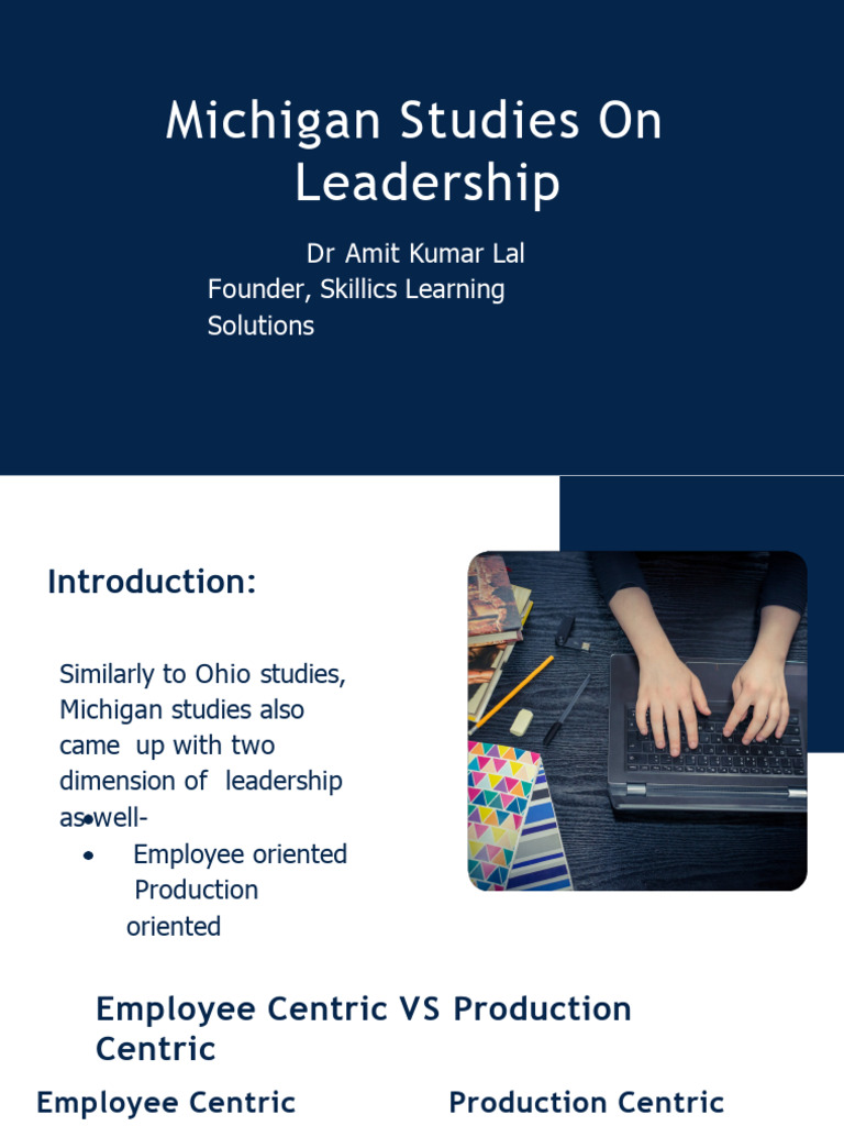 Michigan Leadership Theory Overview | PDF | Leadership | Cognitive Science