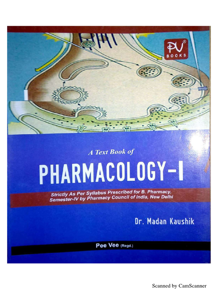PHARMACOLOGY - I 4th Sem PV | PDF