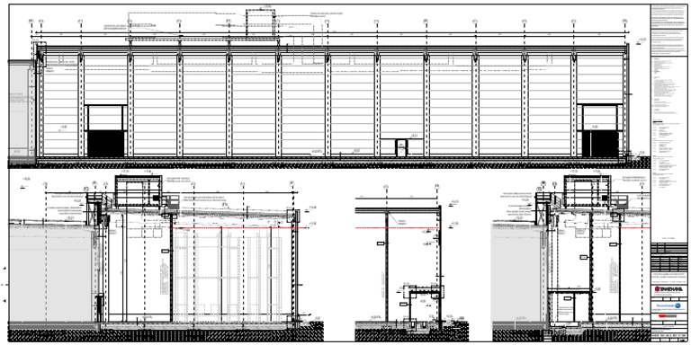 PG-BOX TAK AB A SEC 01 R00 Metszetek Sections 20230629 | PDF