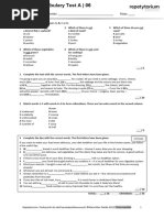 Grade 5 Language Arts Diagnostic Test Form 2020 | PDF | Sound | Adverb
