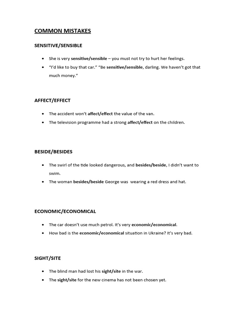 Common Mistakes | PDF | United Kingdom